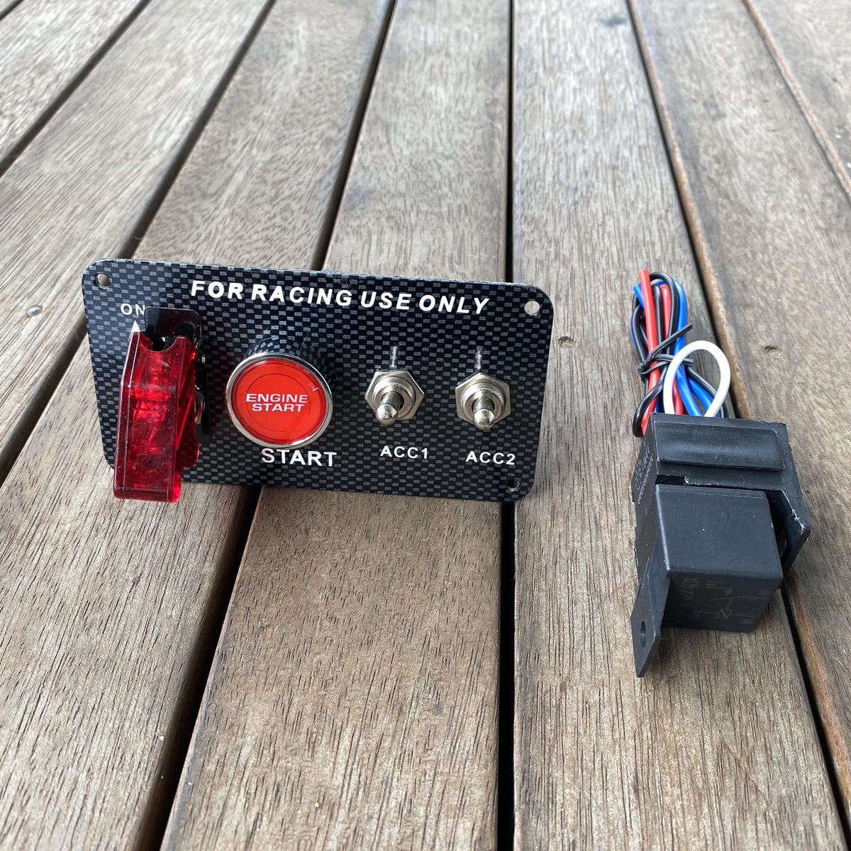 Racing Switch Panel | Two Step Garage